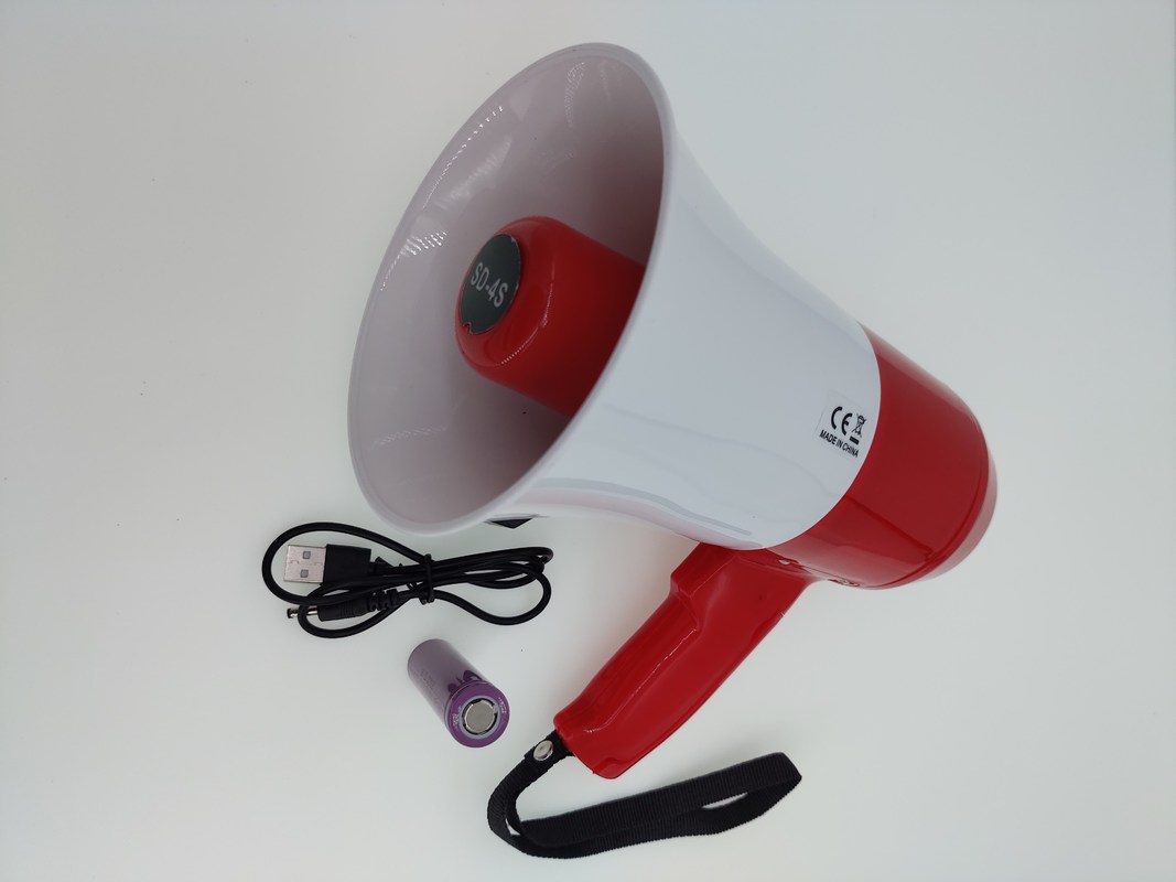2 - 3 Hour Charge Portable Handheld Megaphone Outdoor Bull Horn Speakers