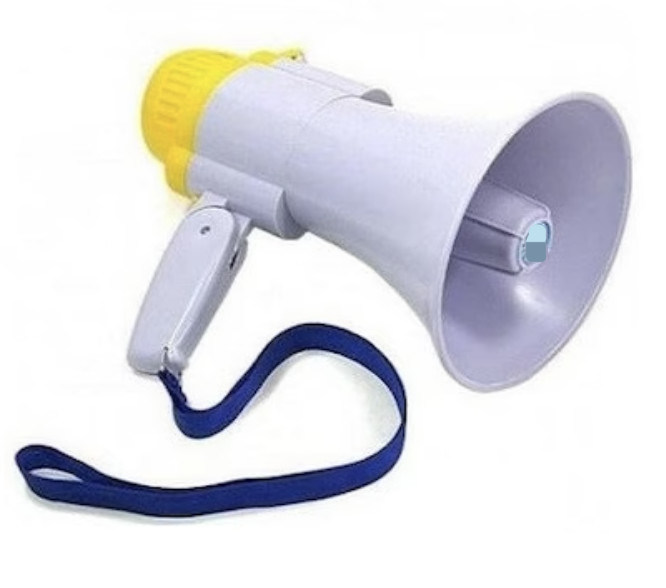 1500 MAh Portable Wireless Hand Held Megaphone Speaker For Outdoor ...