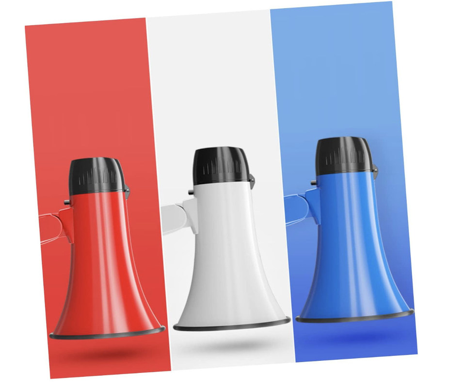 Anti Bacteria Military Megaphone 300M Outdoor Megaphone Speaker