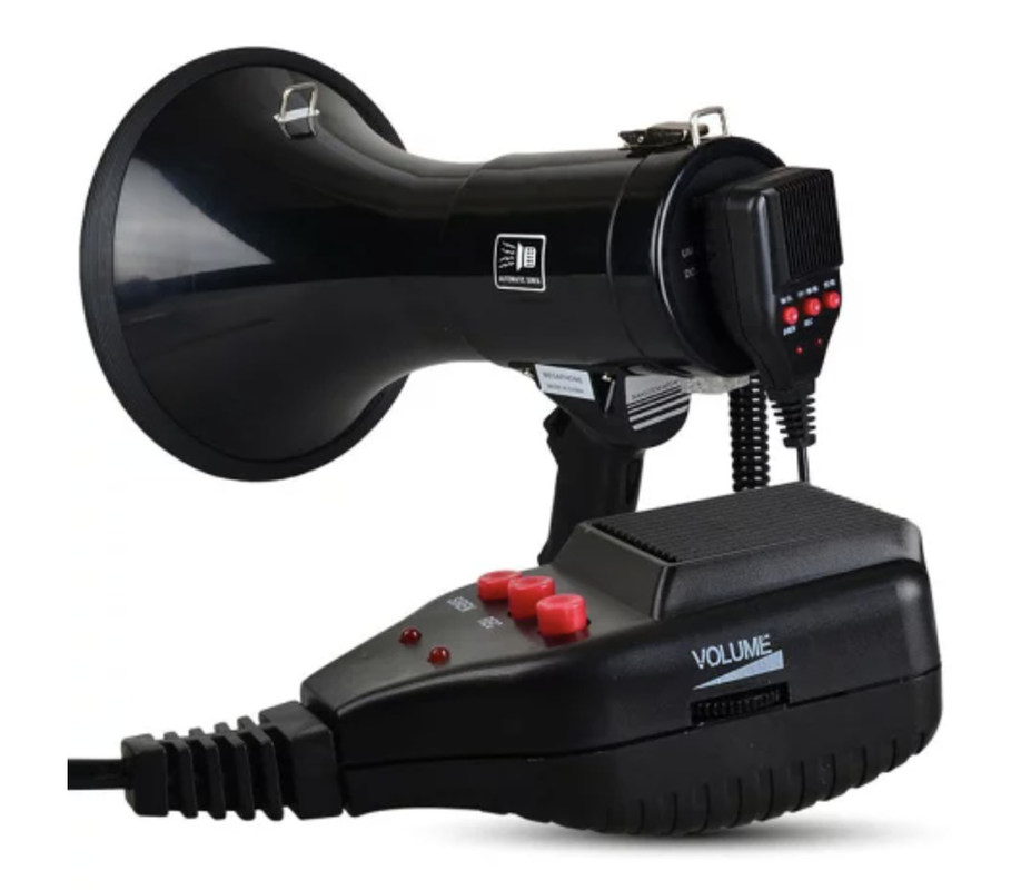 8 X 1.5V Wireless Battery Operated Megaphone Megaphone With Recorder ...