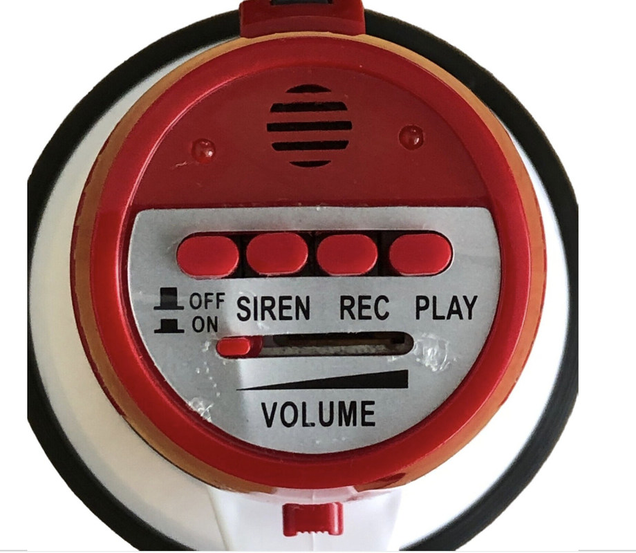 Lithium Battery Operated Bullhorn Bullhorn 20W 1 Channel Small Plastic ...