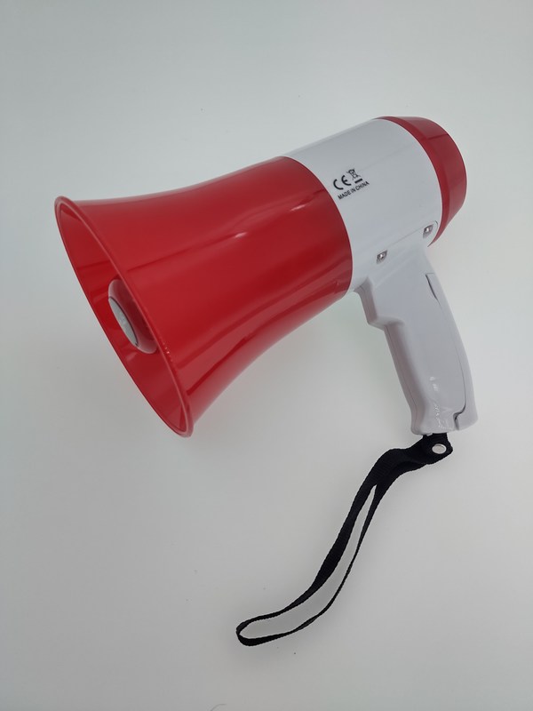 Handheld Megaphone Speaker with 1500mAh Lithium Battery and Wireless ...