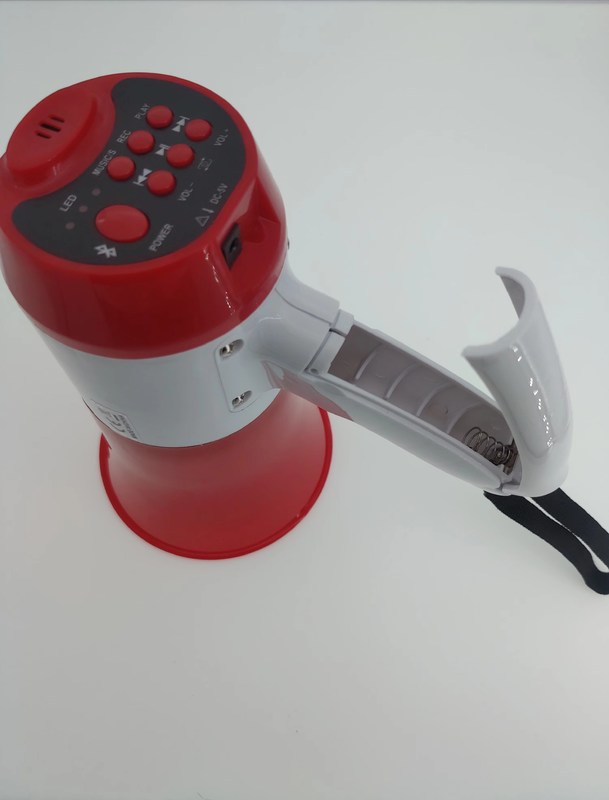 Handheld Megaphone Speaker with 1500mAh Lithium Battery and Wireless ...