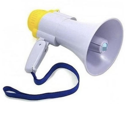 1500 MAh Portable Wireless Hand Held Megaphone Speaker For Outdoor ...