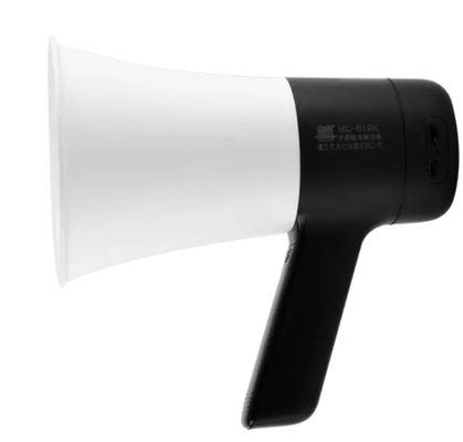 260 Seconds Handheld Megaphone Bullhorn Police Siren Megaphone With ...